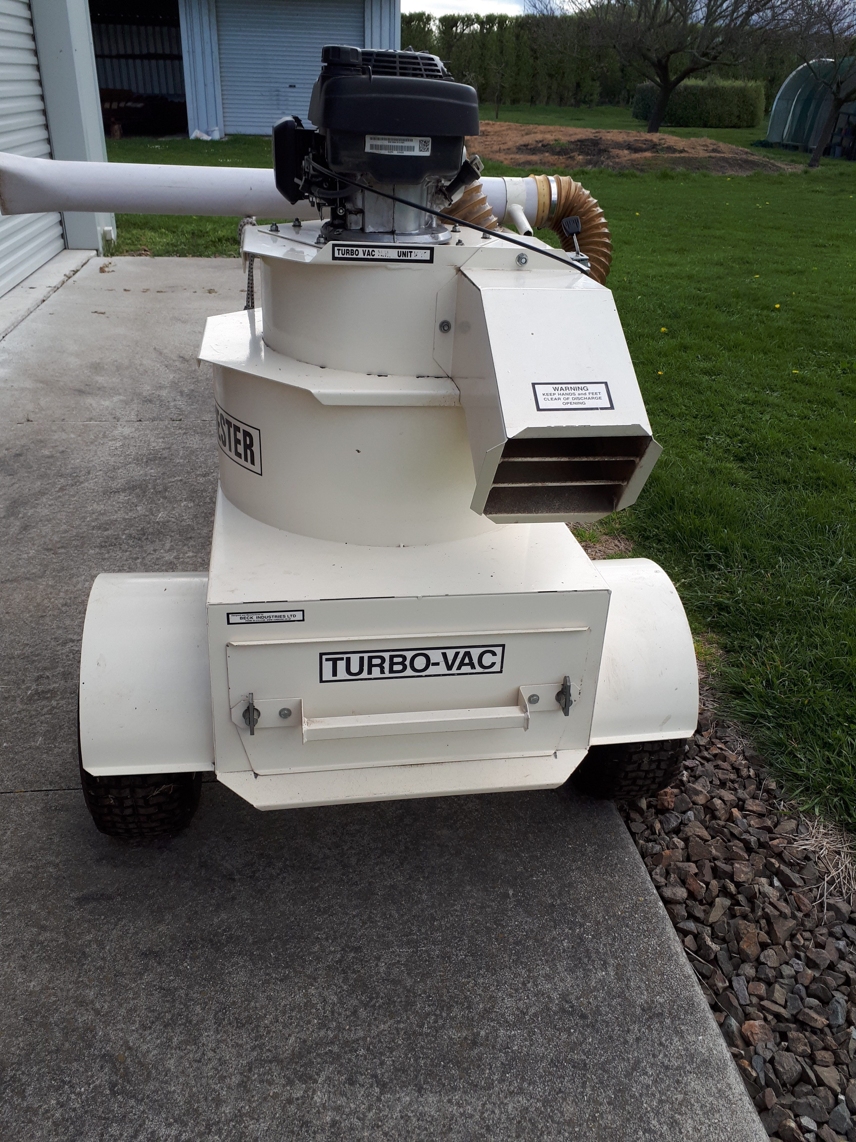 Turbo Vac for Sale – Hazelnut Growers' Association of New Zealand